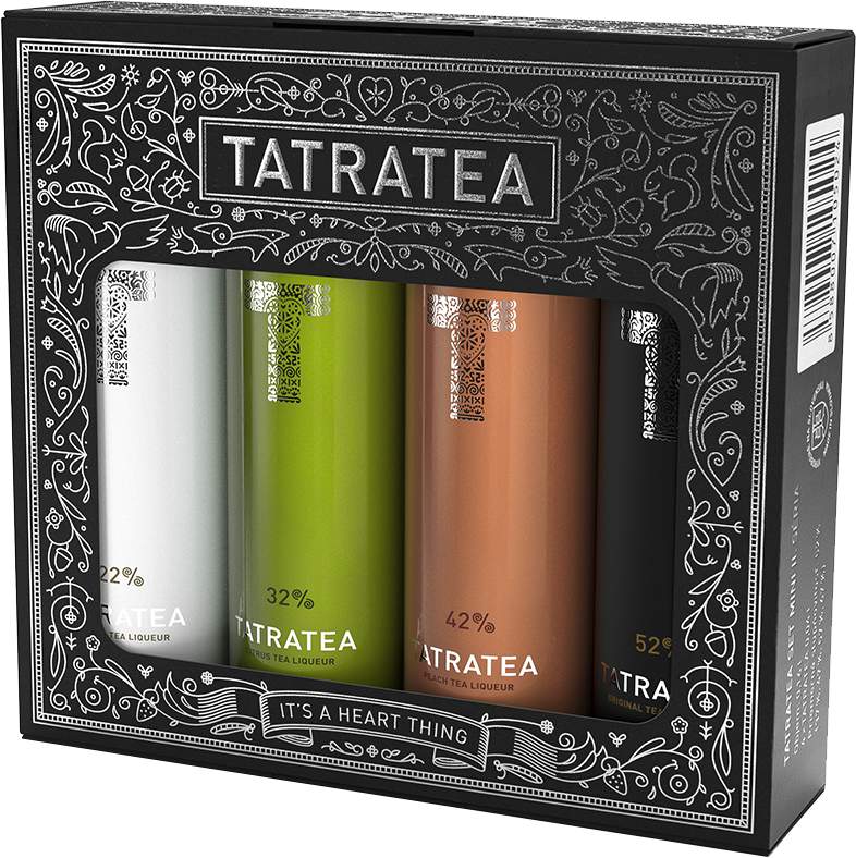 Tatratea mini set 22-52% 4 x 0,04l | E-shop Global Wines & Spirits