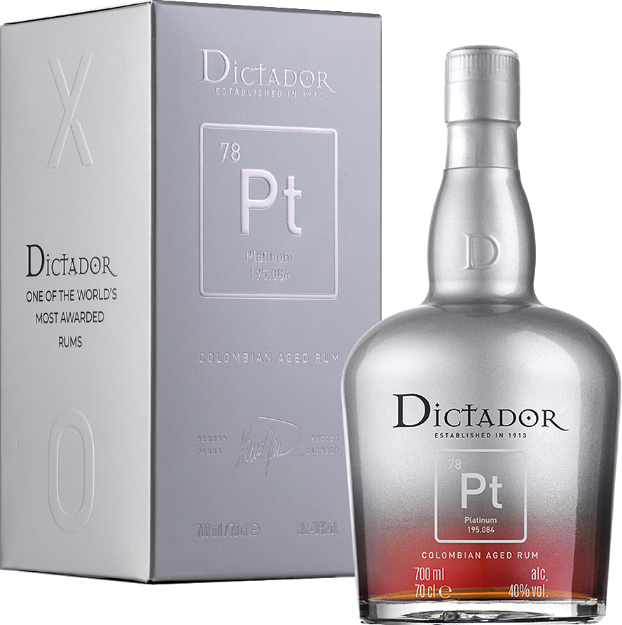 Dictador Platinum 0,7l | E-shop Global Wines & Spirits