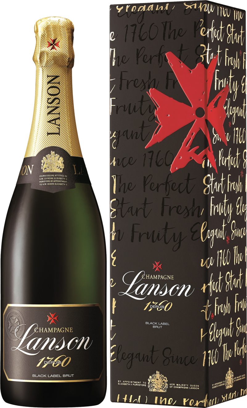Lanson Black Label Brut box 0,75l | E-shop Global Wines & Spirits