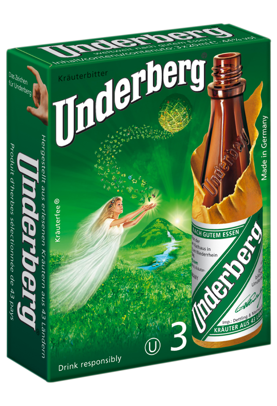 Underberg balení 3 ks | E-shop Global Wines & Spirits