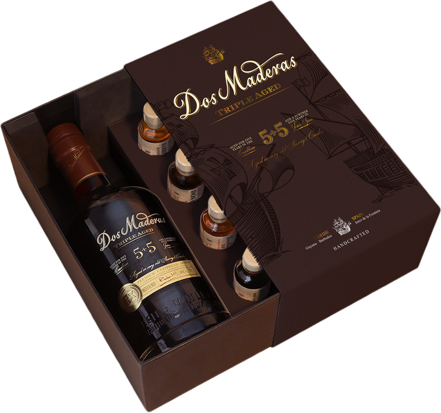 Dos Maderas P.X .5+5 0,7l, degustační sada | E-shop Global Wines & Spirits