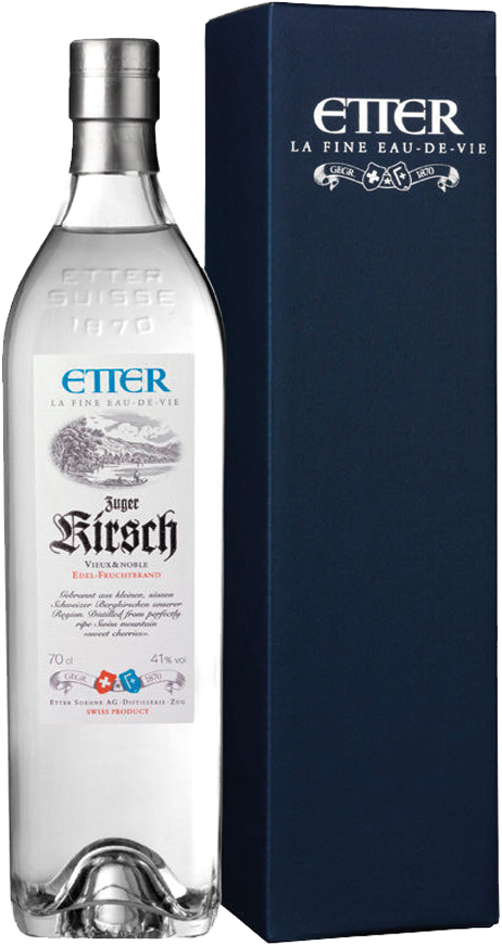 Etter Zuger Kirsch (třešňovice) 0,7l | E-shop Global Wines & Spirits