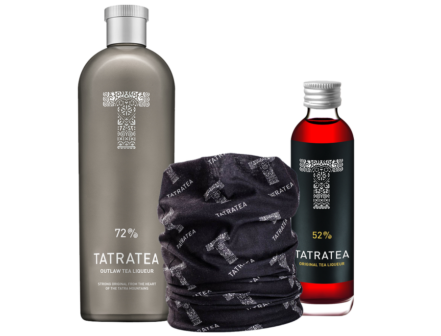 Tatratea 72% Outlaw Tea liqueur 0,7l + dárky | E-shop Global Wines ...