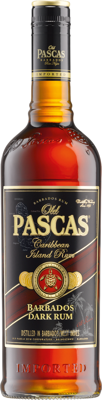 Old Pascas Barbados Dark Rum 0,7l | E-shop Global Wines & Spirits