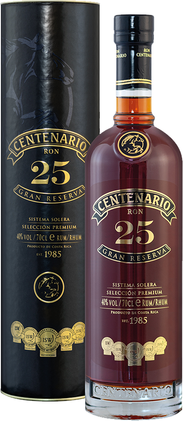 Centenario Rum 25 Years Old Gran Reserva 0,7l | DOPRAVA ZDARMA | E-shop ...