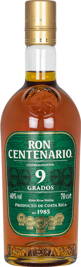 Centenario Rum 9 Grados Conmemorativo 0,7l | E-shop Global Wines & Spirits