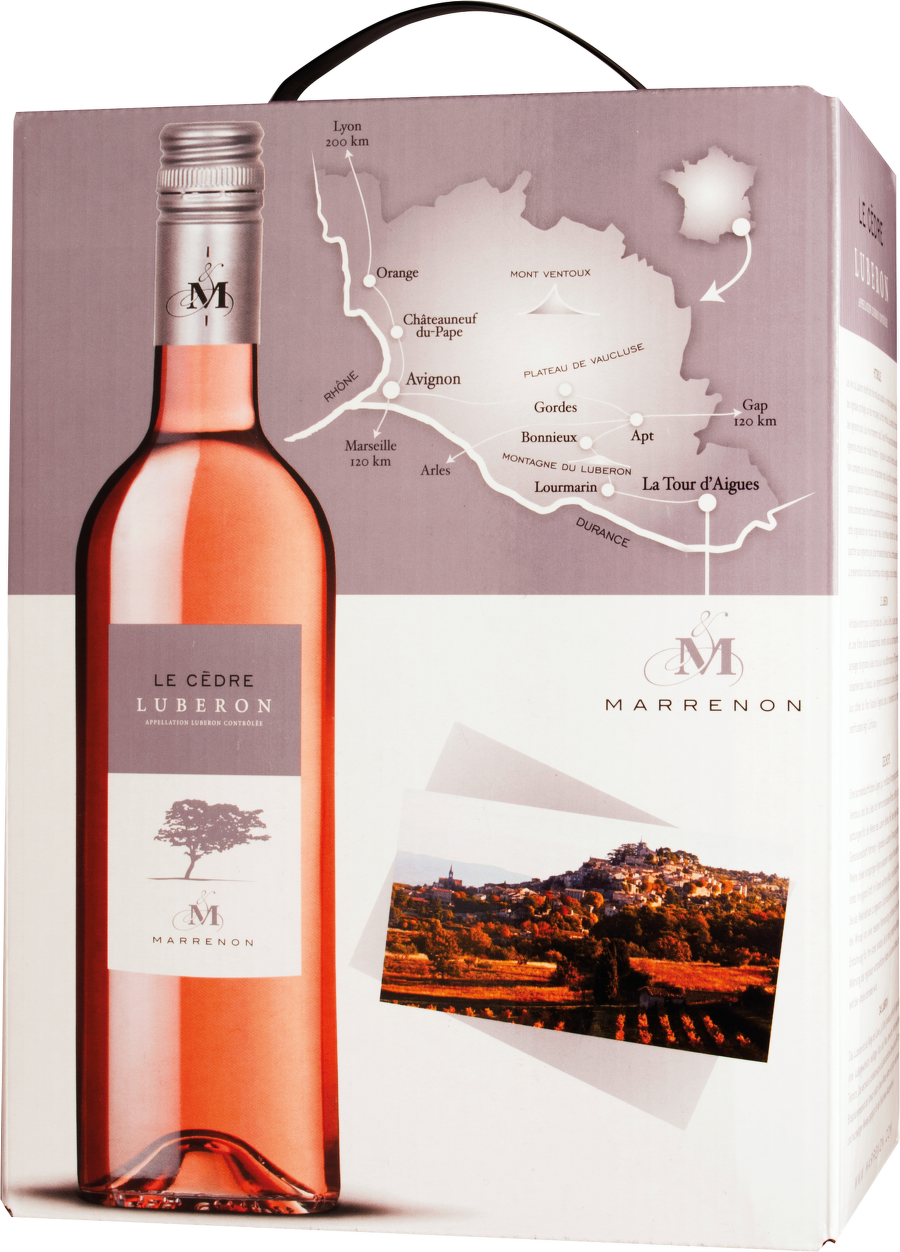 BIB 5l Marrenon Luberon Rosé | E-shop Global Wines & Spirits