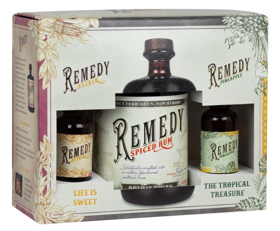 Remedy Spiced 0,7l + 2 x miniatura | E-shop Global Wines & Spirits