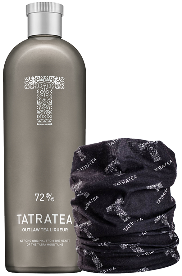 Tatratea 72% Outlaw Tea liqueur 0,7l | E-shop Global Wines & Spirits