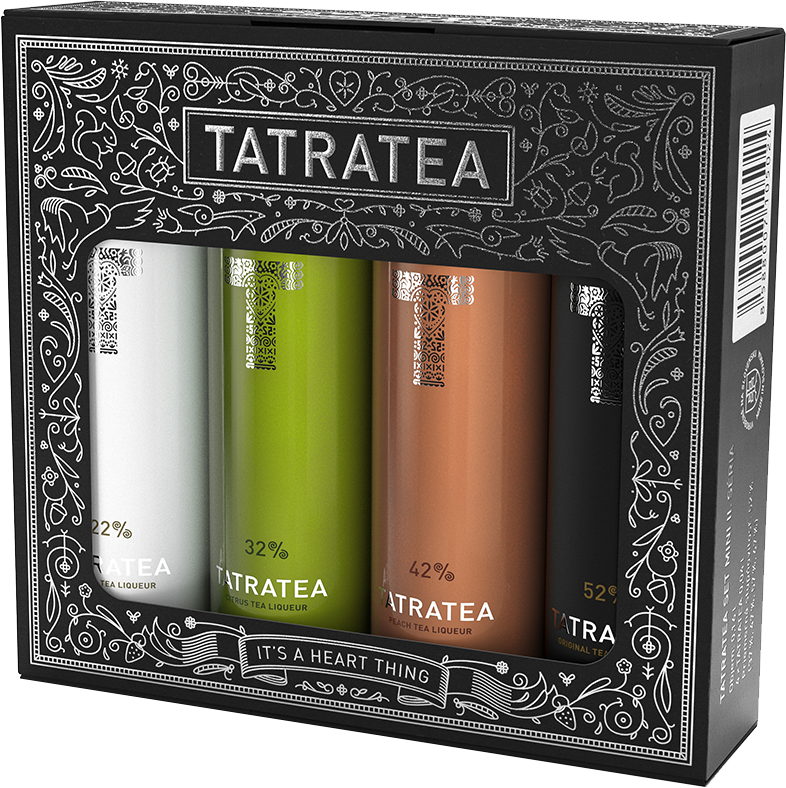 Tatratea mini set 22-52% 4 x 0,04l | E-shop Global Wines & Spirits