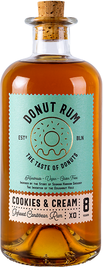 Donut Rum XO Cookies & Cream 0,5l | E-shop Global Wines & Spirits