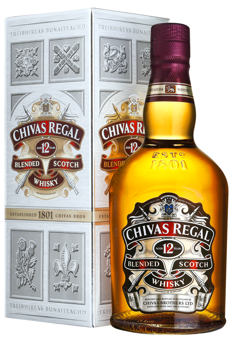 Chivas Regal 12 Years Old 1l | E-shop Global Wines & Spirits