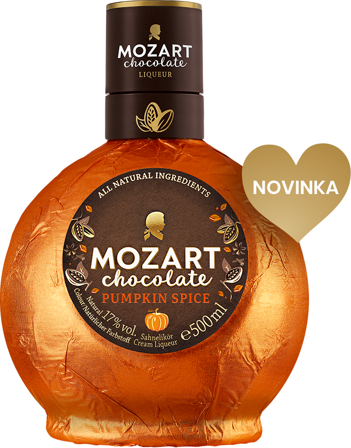 Mozart Chocolate Pumpkin Spice liqueur (dýňový likér) 0,5l | E-shop ...