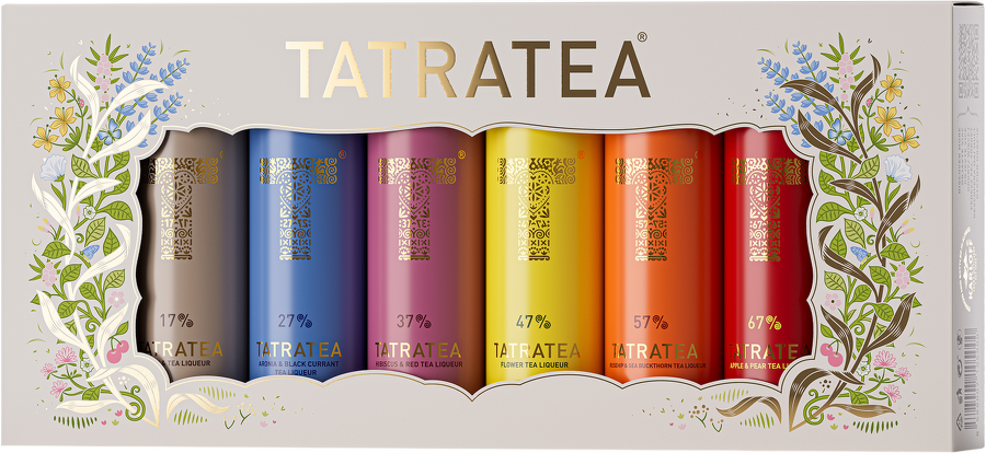 Tatratea mini set 17-67% 6 x 0,04l | E-shop Global Wines & Spirits