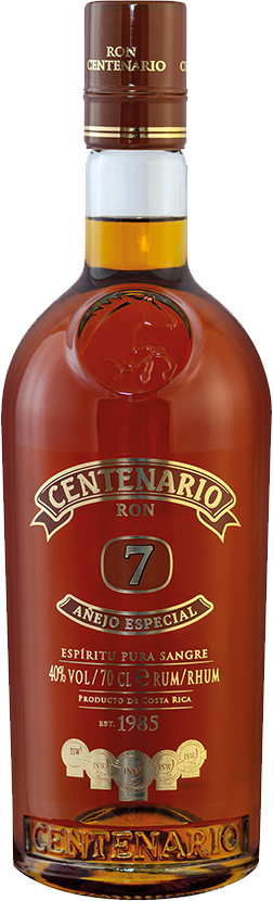 Centenario Rum 7 Years Old Anejo Especial 0,7l | E-shop Global Wines ...