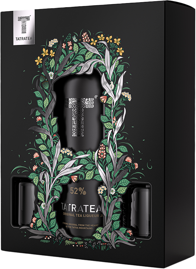 Tatratea 52% Original Tea liqueur 0,7l + 2 skleničky | E-shop Global ...