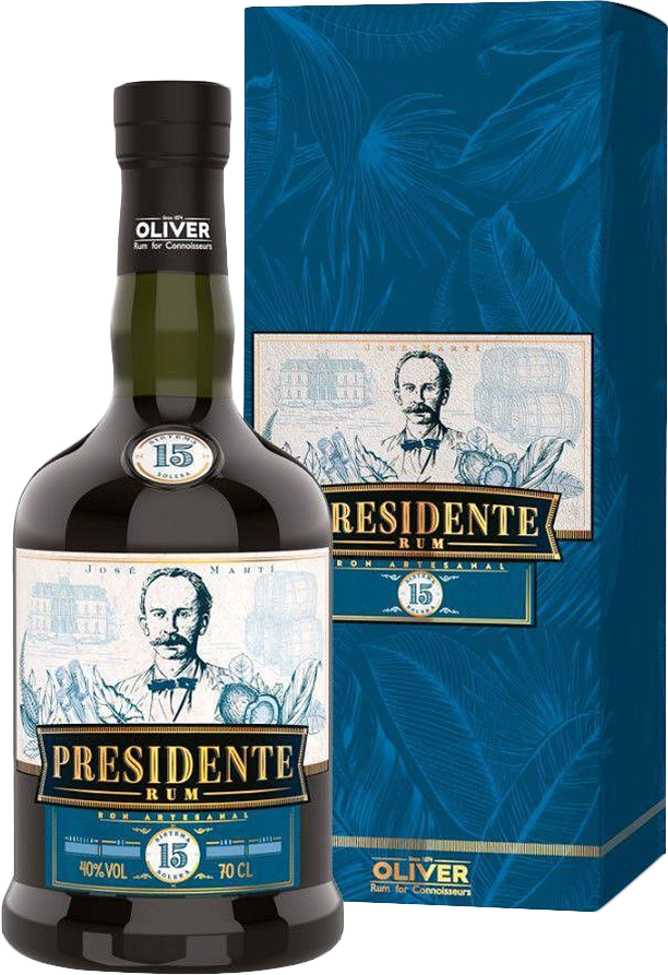 Presidente Marti 15 Years Old 0,7l | E-shop Global Wines & Spirits