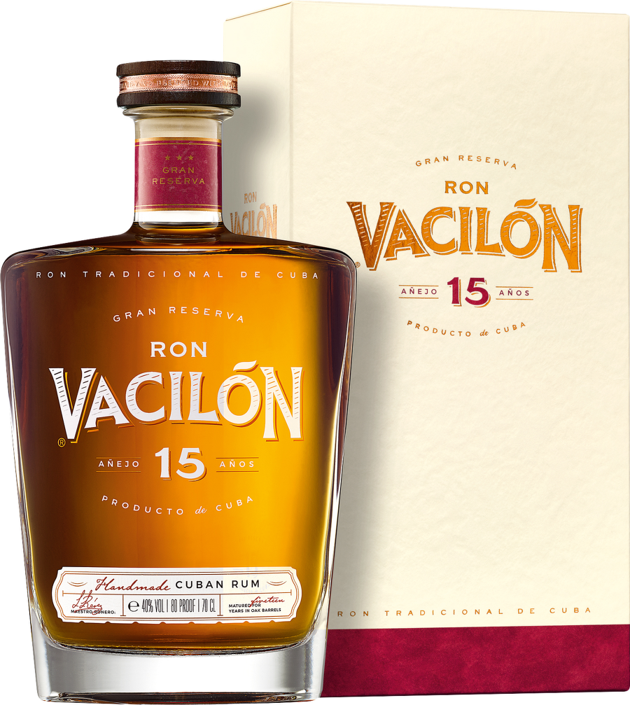 Ron Vacilón 15 Years Old Gran Reserva, Cuban Rum 0,7l | E-shop Global ...